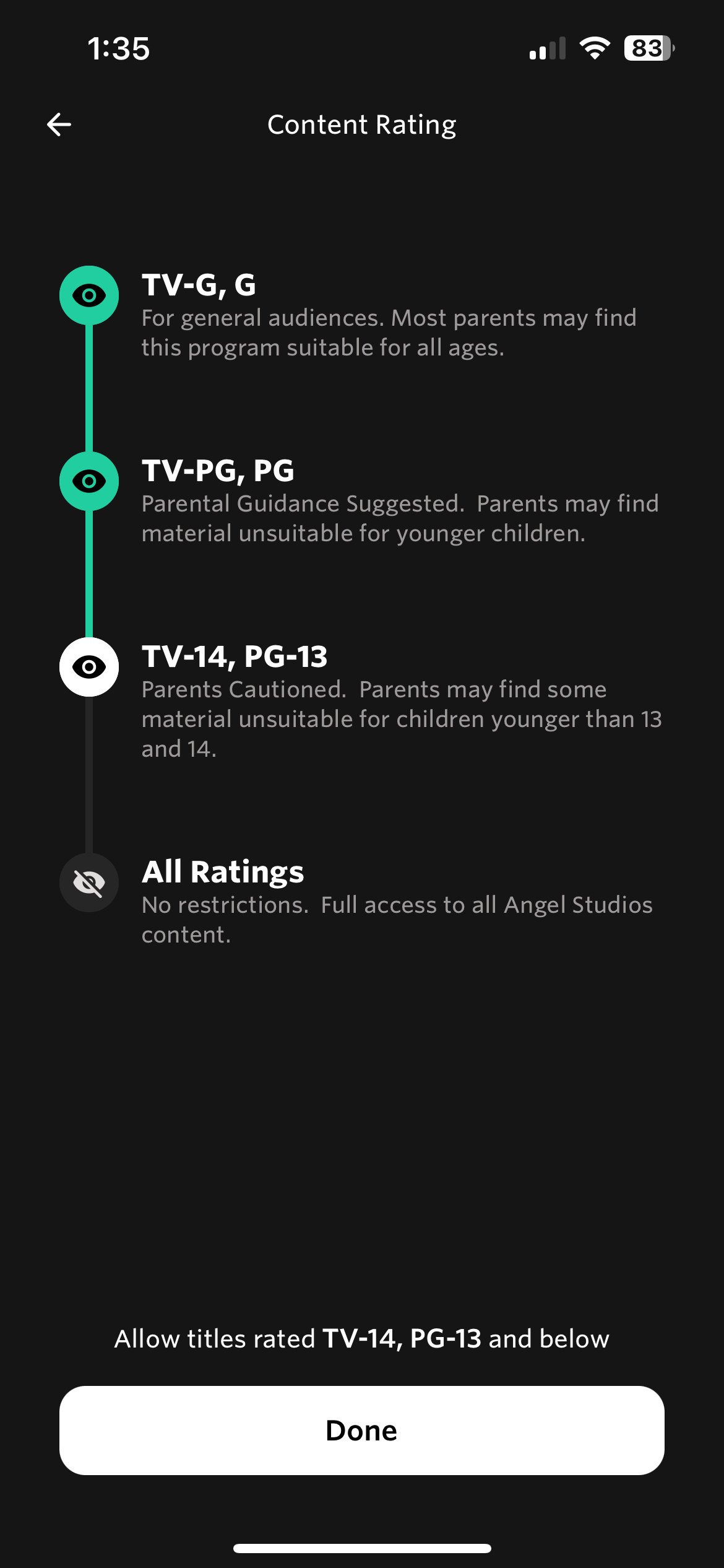 Why can't I see a particular show on my Guild account? – Angel